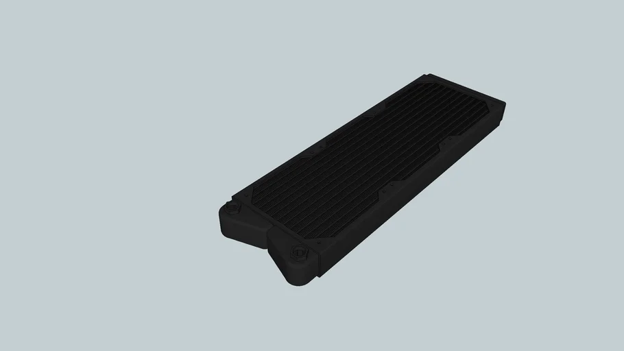Swiftech MCR320 Radiator | 3D Warehouse