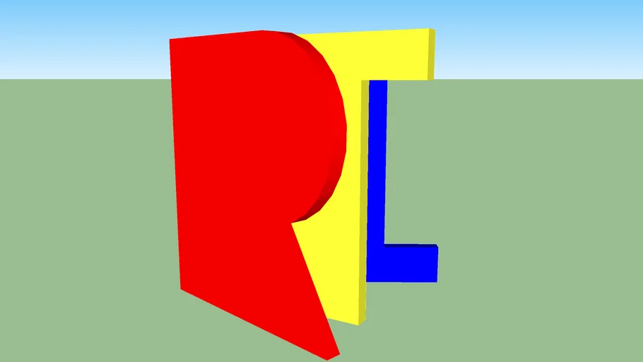 Altes RTL plus logo | 3D Warehouse