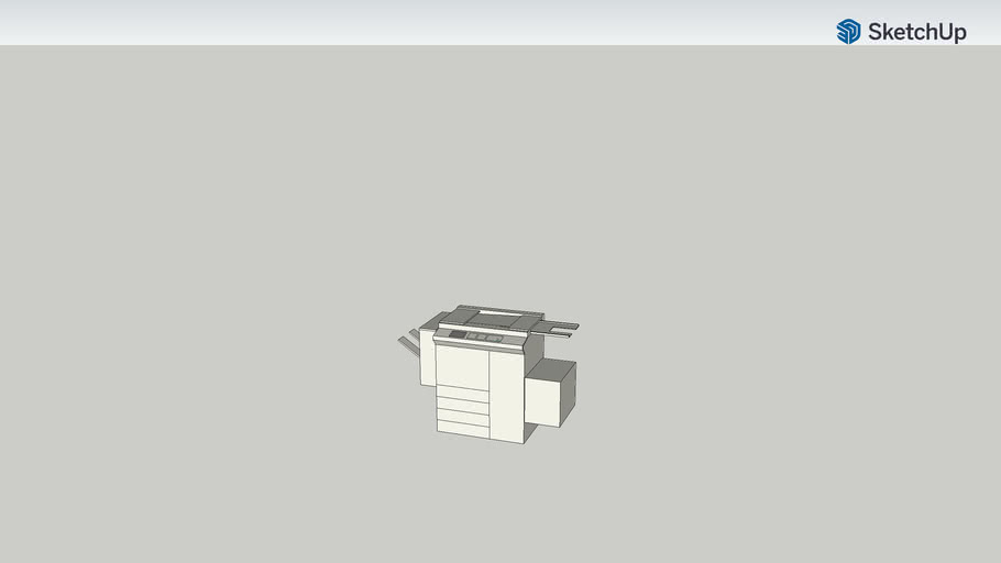 Printing Copy Machine | 3D Warehouse