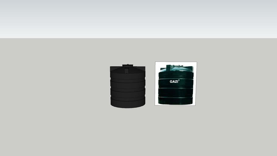 Gazi water tank | 3D Warehouse