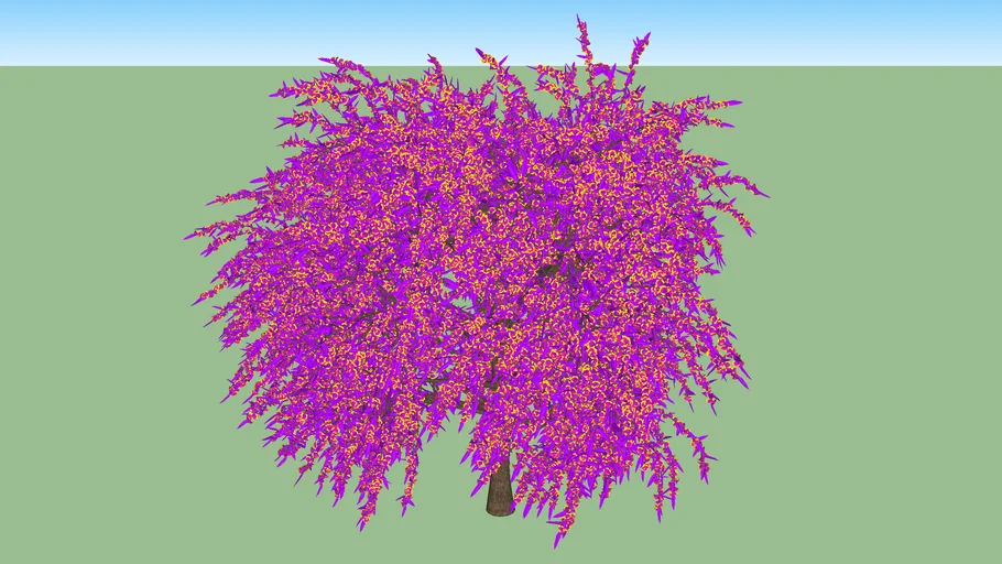 Flowering tree two | 3D Warehouse
