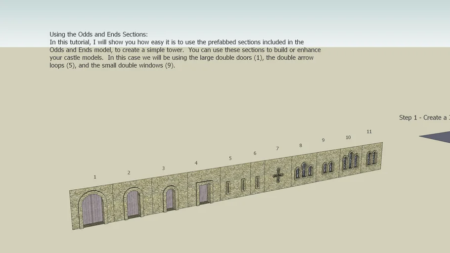 Using 'Odds and Ends' Tutorial | 3D Warehouse