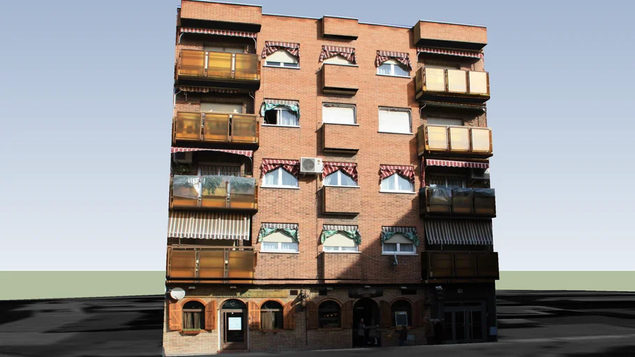 Edificio de viviendas | 3D Warehouse