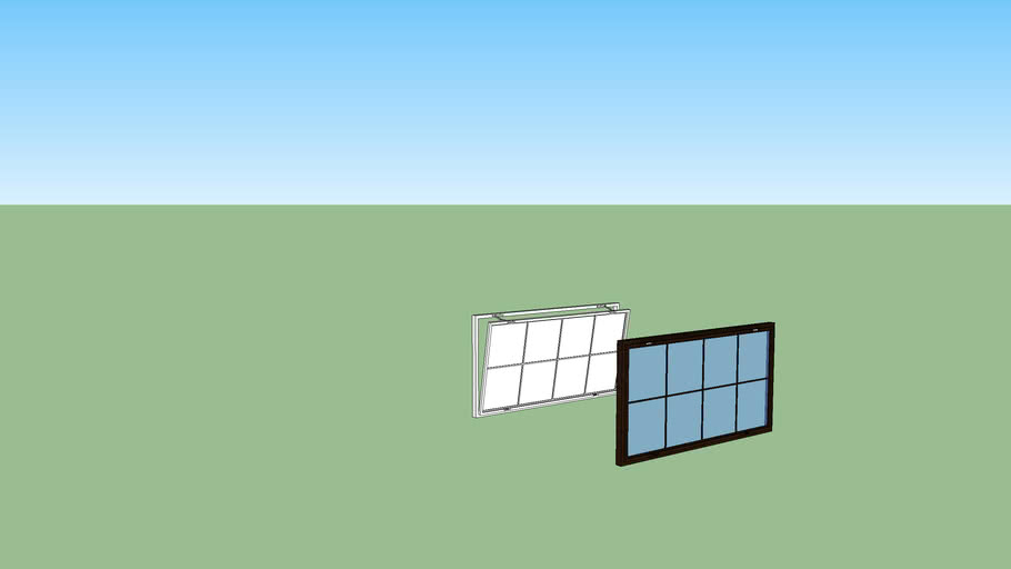 Window awning fixed | 3D Warehouse