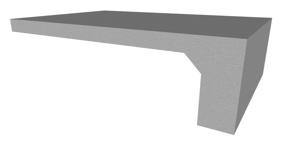 Turn-Down Concrete Slab - Detailed | 3D Warehouse