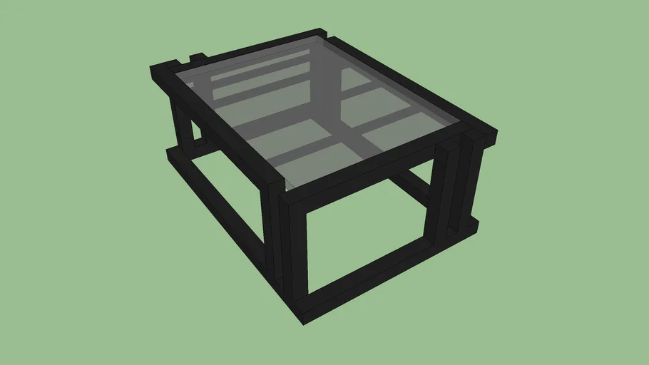 Small glass table | 3D Warehouse