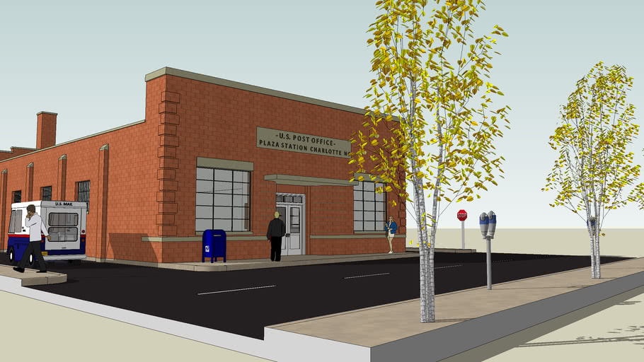 Post Office | 3D Warehouse