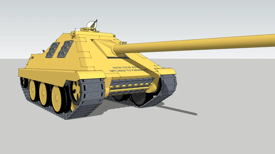 JagdE-150 Heavy Tank Destroyer Prototype | 3D Warehouse