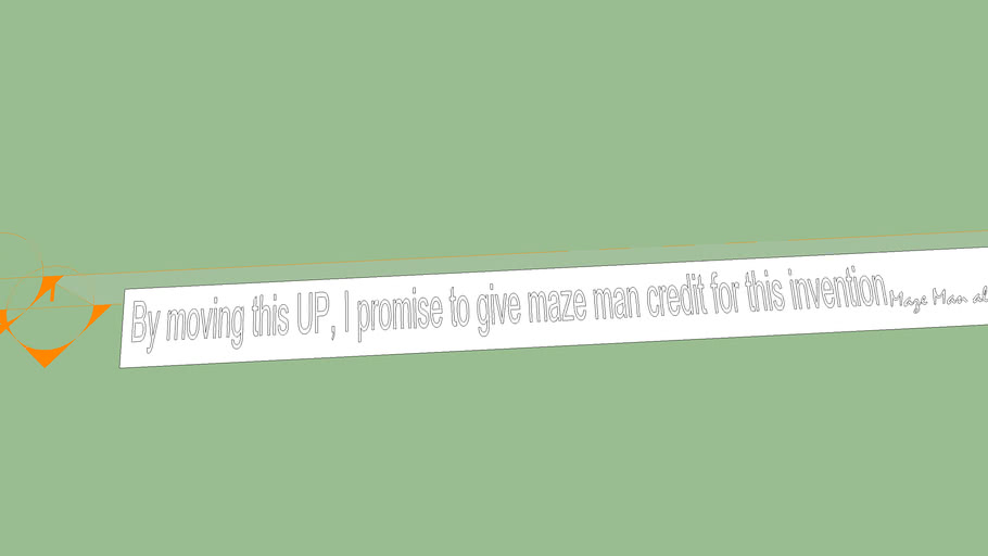 Maze Man's Snake language--Parseltounge | 3D Warehouse