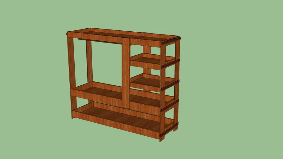 Closet en machimbre | 3D Warehouse