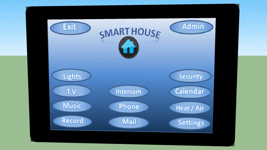 Smart House Remote | 3D Warehouse