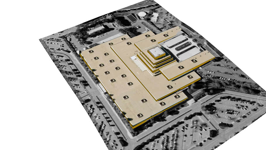 Chet Holifield Federal Building | 3D Warehouse