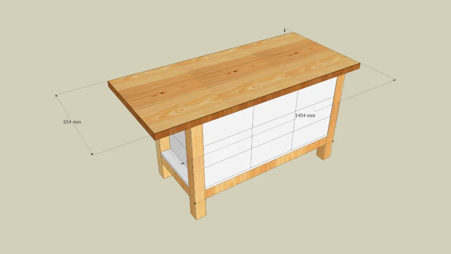 woodworking bench | 3D Warehouse