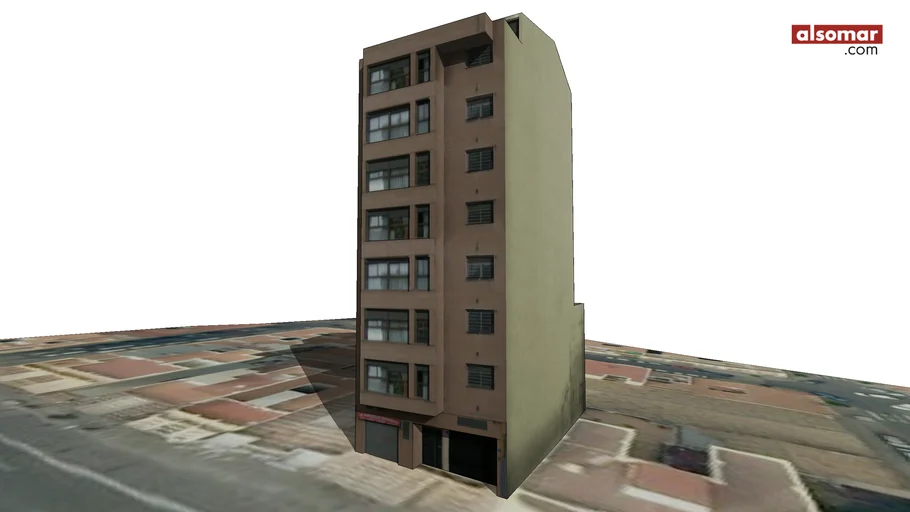Edificio en Pesset Aleixandre, Torrefiel | 3D Warehouse
