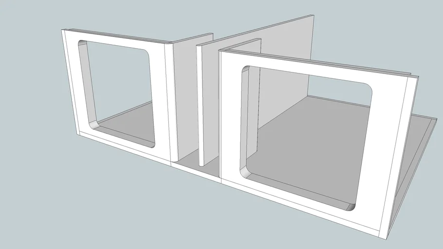 Dual Chamber Ported 15 Inch Kicker L7 | 3D Warehouse