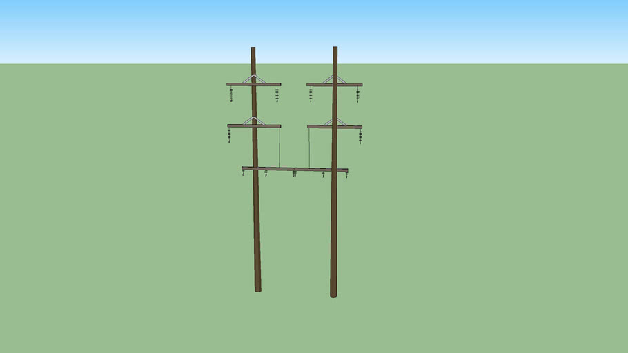 2nd New Poles for Powerlines | 3D Warehouse