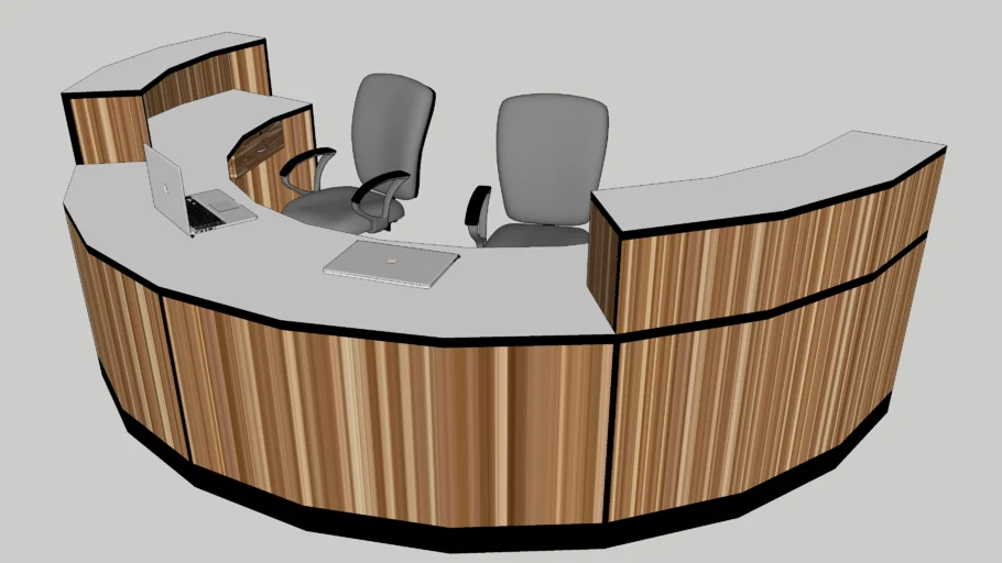 RECEPTION COUNTER | 3D Warehouse