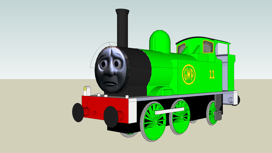 Oliver the Great Western Engine | 3D Warehouse