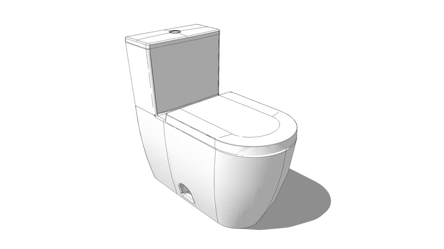 Inodoro one-piece | 3D Warehouse