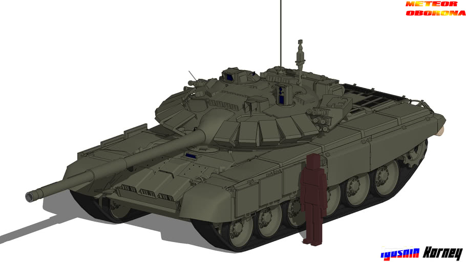 T-75V2 ― (T-75B2) | 3D Warehouse