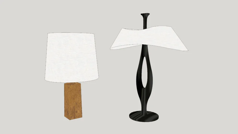 Table lamps | 3D Warehouse