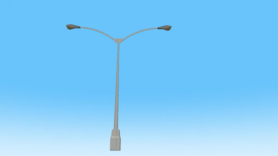 double highway light | 3D Warehouse