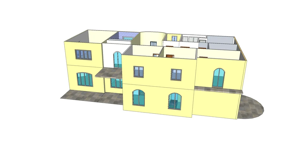 Inner house 2 floors | 3D Warehouse