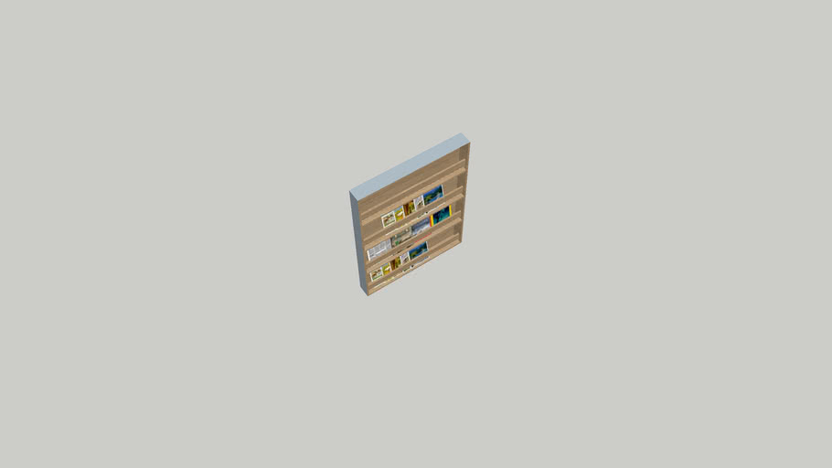 Magazine Rack | 3D Warehouse