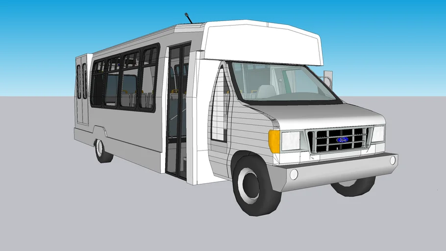 2004 Goshen Coach GCII (20 +3WC) bus, (Ford) | 3D Warehouse