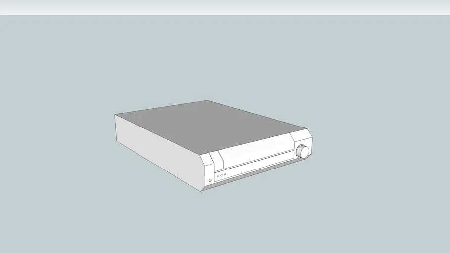 DVD Player | 3D Warehouse