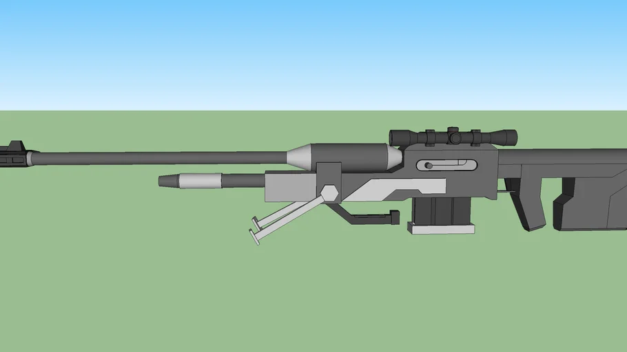 Anti-Matter Sniper Rifle | 3D Warehouse