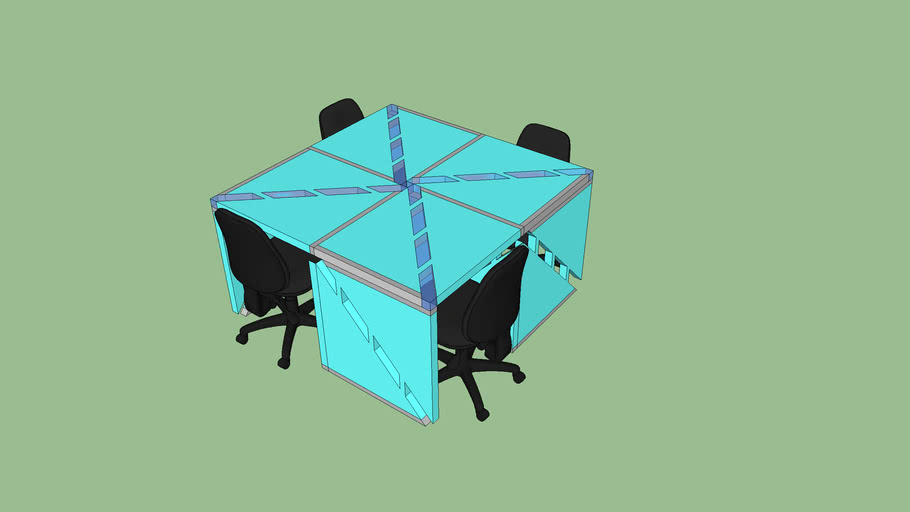Office Workstation | 3D Warehouse