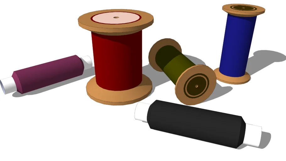 spool of thread | 3D Warehouse