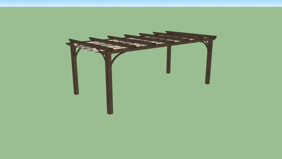 retractable Pergola (SHADE) | 3D Warehouse