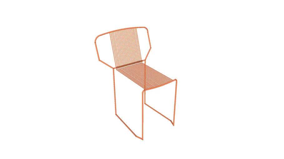 Something similar to Tiffany Stacking Patio Dining Chair LOL | 3D Warehouse