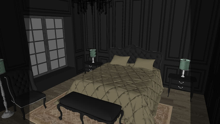 Clasic bedroom | 3D Warehouse