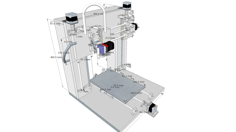 3D Printer Arduino Mega 2560, RAMPS 1.4, DRV8825, | 3D Warehouse