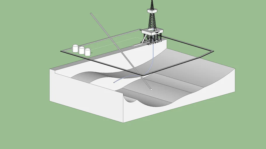 oil rig layout | 3D Warehouse