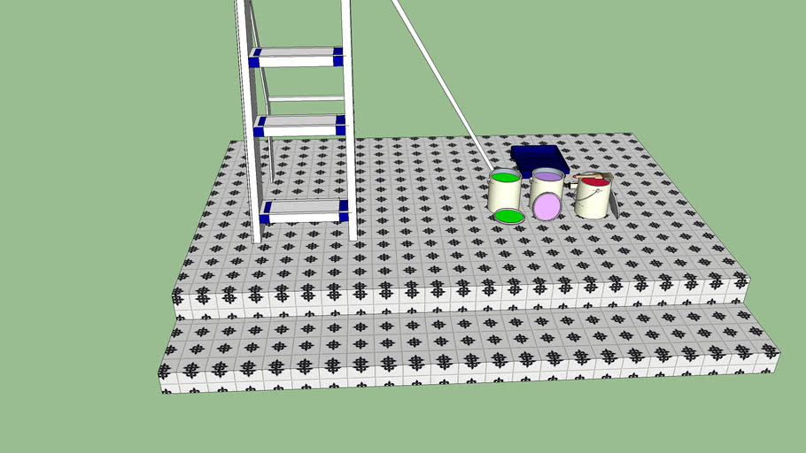 cat tembok | 3D Warehouse