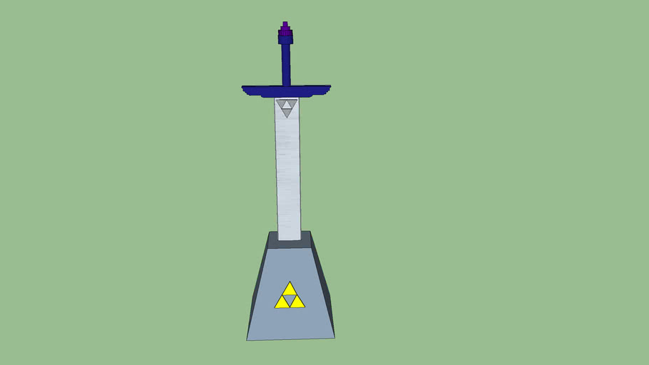 master sword in stone | 3D Warehouse