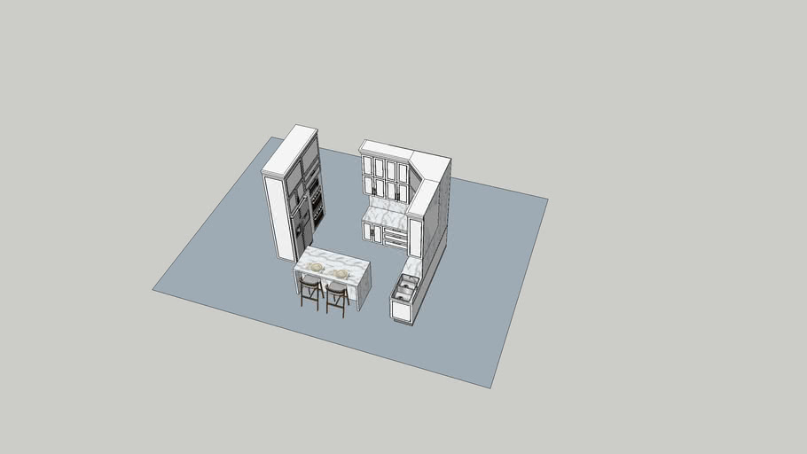 Classic Kitchen | 3D Warehouse