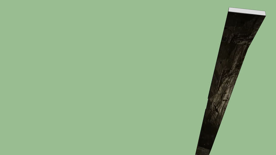 wooden support beam | 3D Warehouse