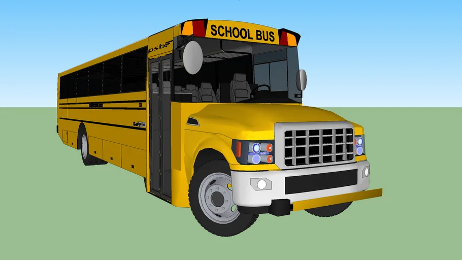 Chicken Bus Cabin v.1 | 3D Warehouse