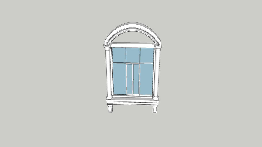Antique Window External Design. | 3D Warehouse