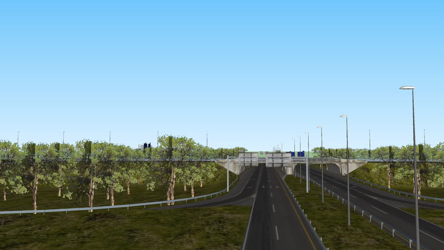 Cloverleaf interchange | 3D Warehouse