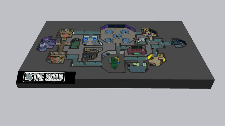 among us -the skeld | 3D Warehouse