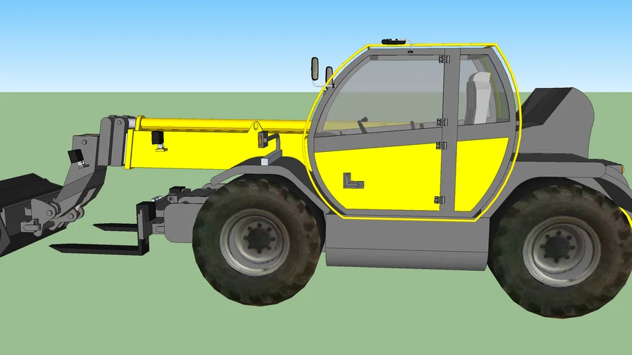 Telescopic handlers | 3D Warehouse