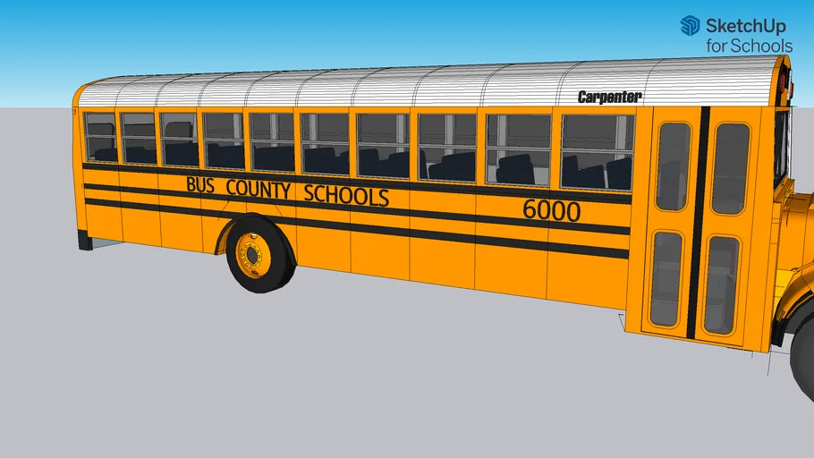1994 Carpenter Classic 3800 Bus 6000 | 3D Warehouse