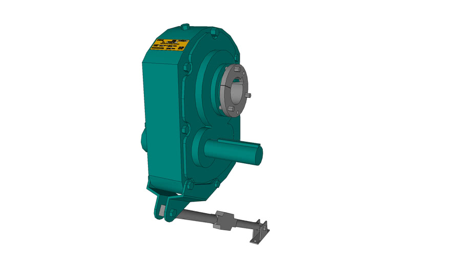 Torque arm speed reducer TXT525BTU | 3D Warehouse