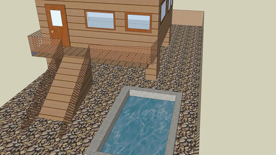 Wooden House | 3D Warehouse